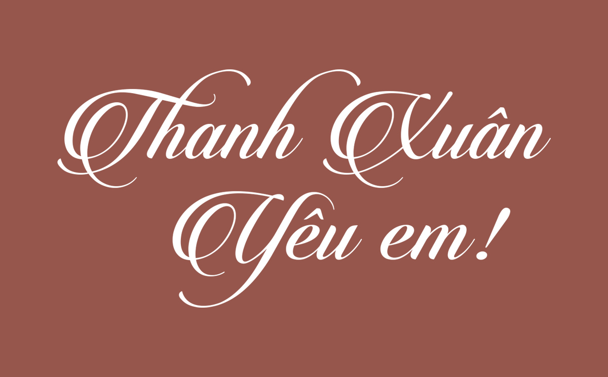 Font Việt hóa UVF Candlescript Pro